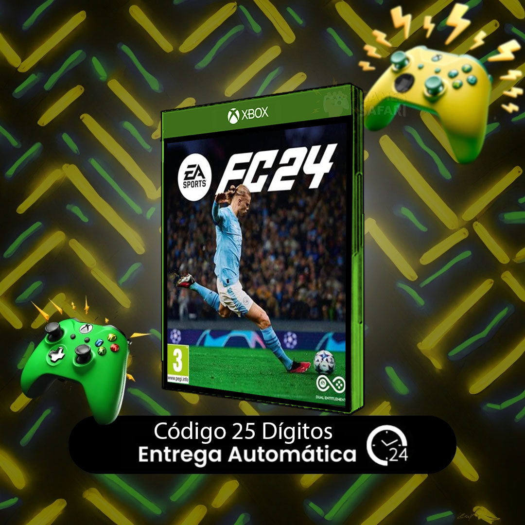 EA Sports FC 24 Xbox Series REGIÃO – Código 25 Dígitos – Games Safari Loja