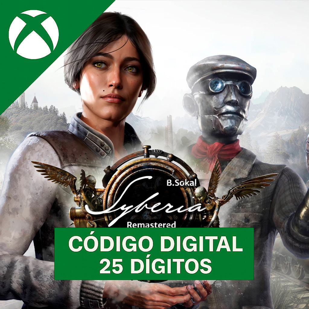 Syberia Remastered Xbox - Código 25 Dígitos – Games Safari Loja